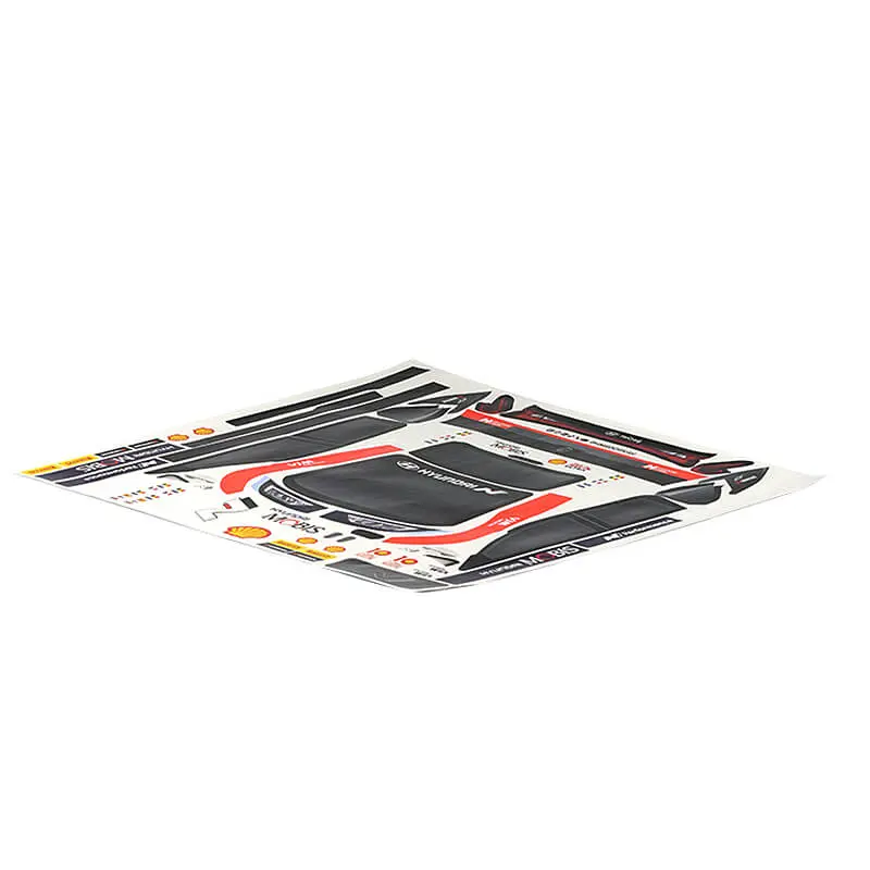 Carisma M48s Hyundai I20n Rally1 Bodyshell Sticker Set - The best place ...