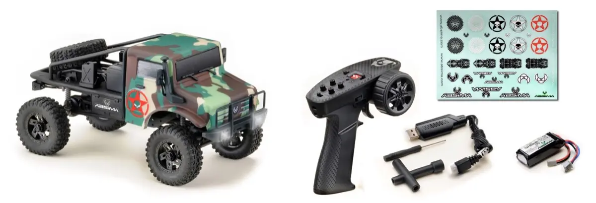 1:18 EVO Crawler "Trail Hunter V2" 2-Gear camo RTR | Radio-Controlled.co.uk